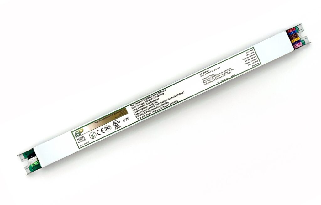 LP85WT5 Series 85 Watt Programmable LED Driver with 12VDC Auxiliary, T5 Metal Case - EPtronics